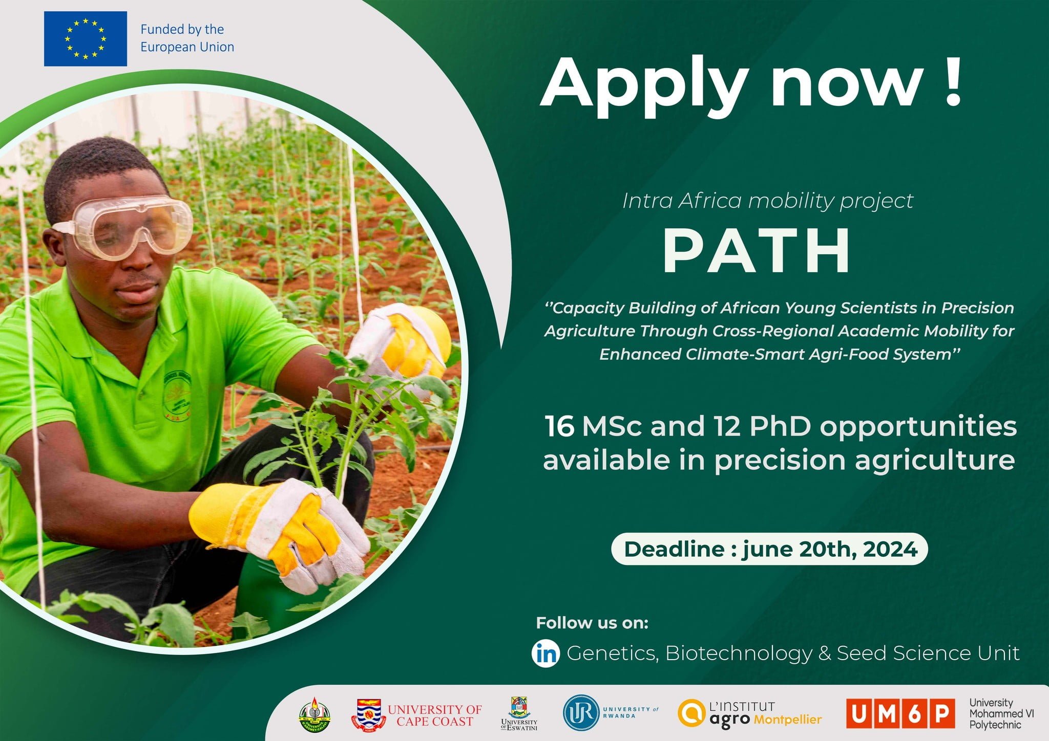 Apply now! - path-intraafrica.org